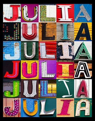 Julia Name Art