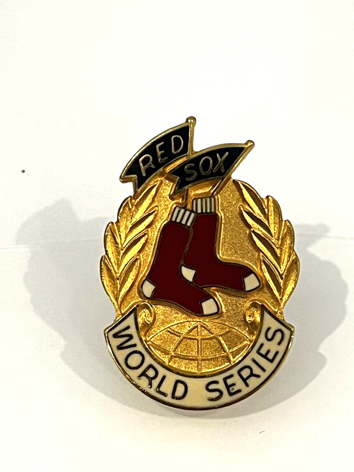 1986 Boston Red Sox World Series Press Pin Balfour Near Mint Guaranteed ...