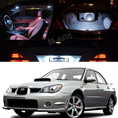 For 06-07 Subaru Impreza AWD STI WRX LED Xenon White Light Bulb ...