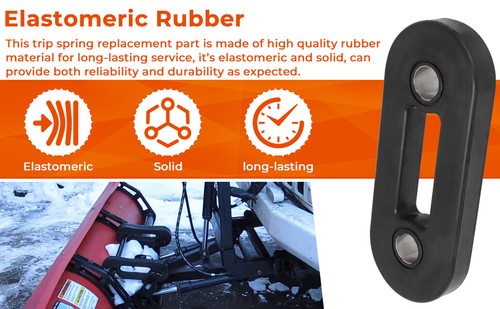 Elastomeric Rubber Trip Spring For Western Suburbanite /Fisher ...