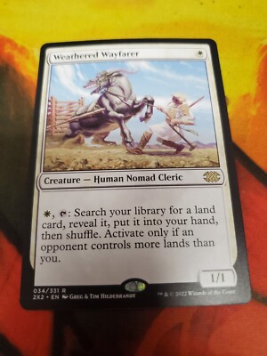 1x Weathered Wayfarer Magic The Gathering Rare | eBay