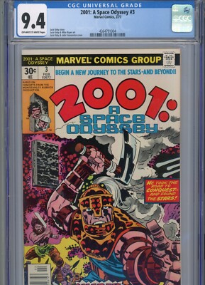 2001 A SPACE ODYSSEY #3 NM 9.4 CGC KIRBY ART STORY AND COVER | eBay