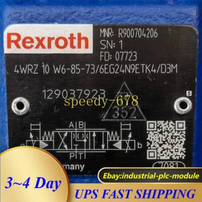 R900704206 4WRZ 10 W6-85-7X/6EG24N9ETK4/D3M Valve UPS Shipping | eBay