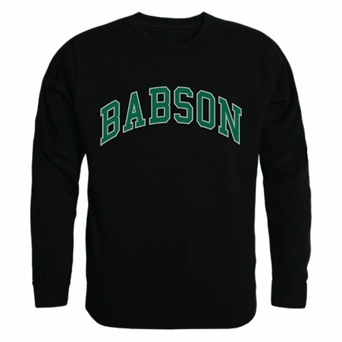 Babson College Campus Crewneck Pullover Sweatshirt Sweater Black | eBay