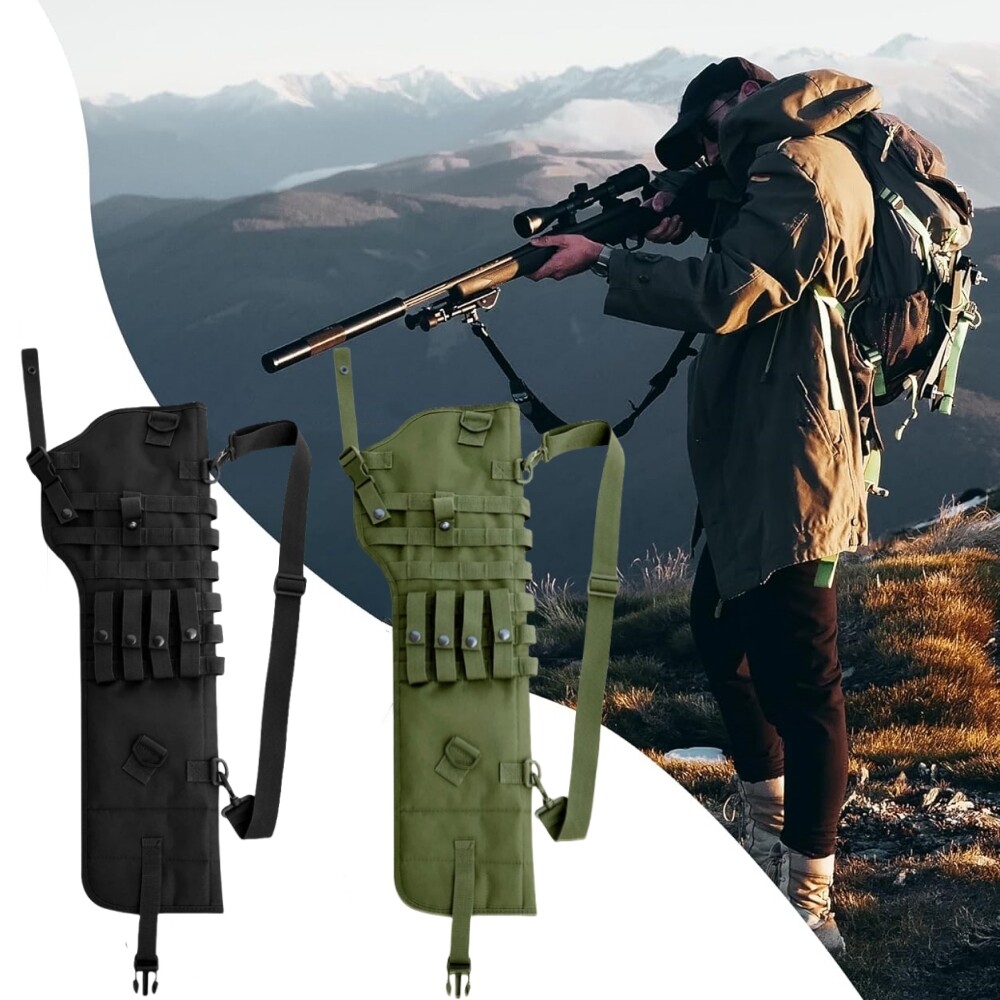 Nylon Gun Carrying Case Tactical Rifle Scabbard Sling Bag - Soft Gun ...