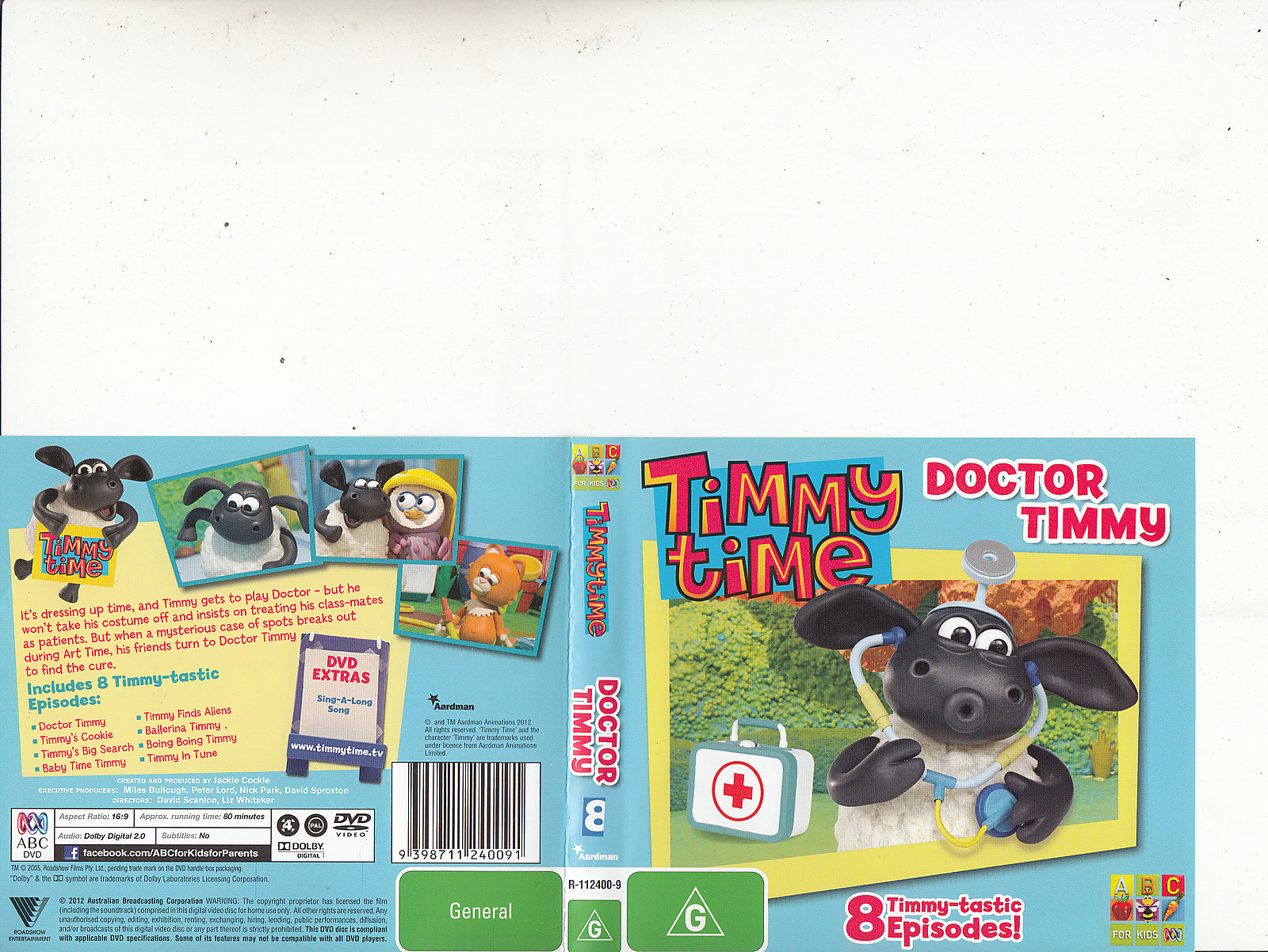 Timmy Time:Doctor Timmy-2009/12-TV Series UK-8 Episodes-Movie-DVD | eBay