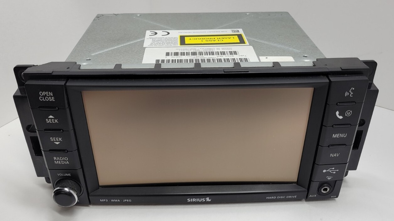 Chrysler Dodge Jeep Ram MyGig Uconnect Navigation Radio RER OEM ...