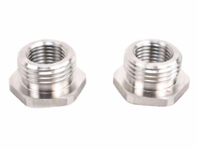 Stainless Adapters Reduce 02 O2 Sensor Ports Bungs 18MM To 12MM Harley ...