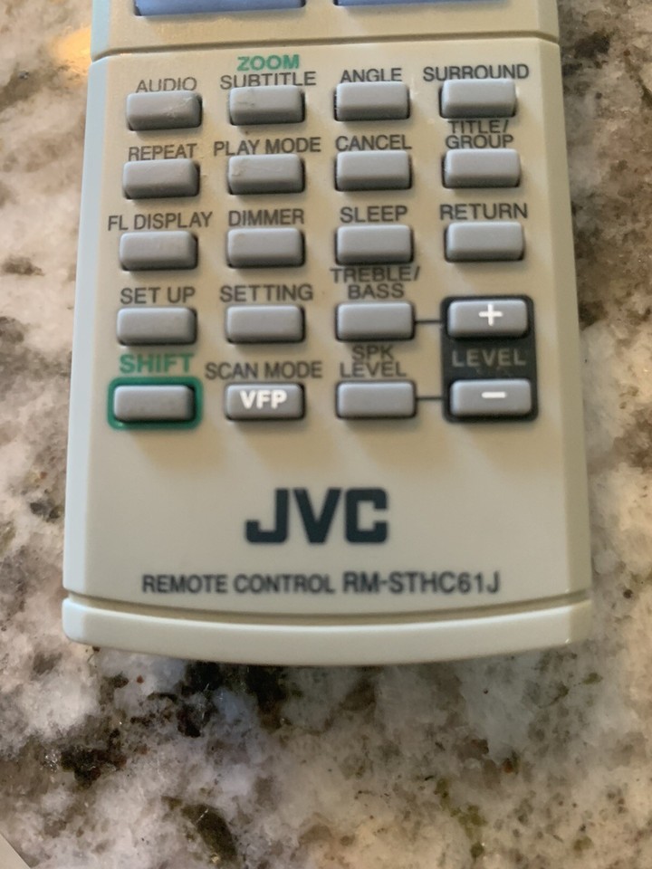 JVC RM-STHC61J REMOTE CONTROL for TH-C40 TH-C40J TH-C50 TH-C50J TH-C60 ...