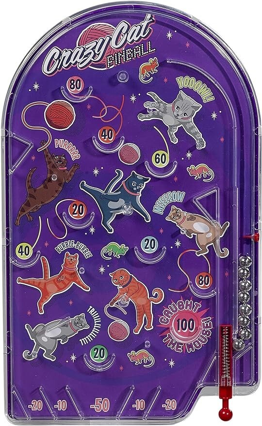 Crazy Cat Pinball Game Novelty Game | eBay Australia