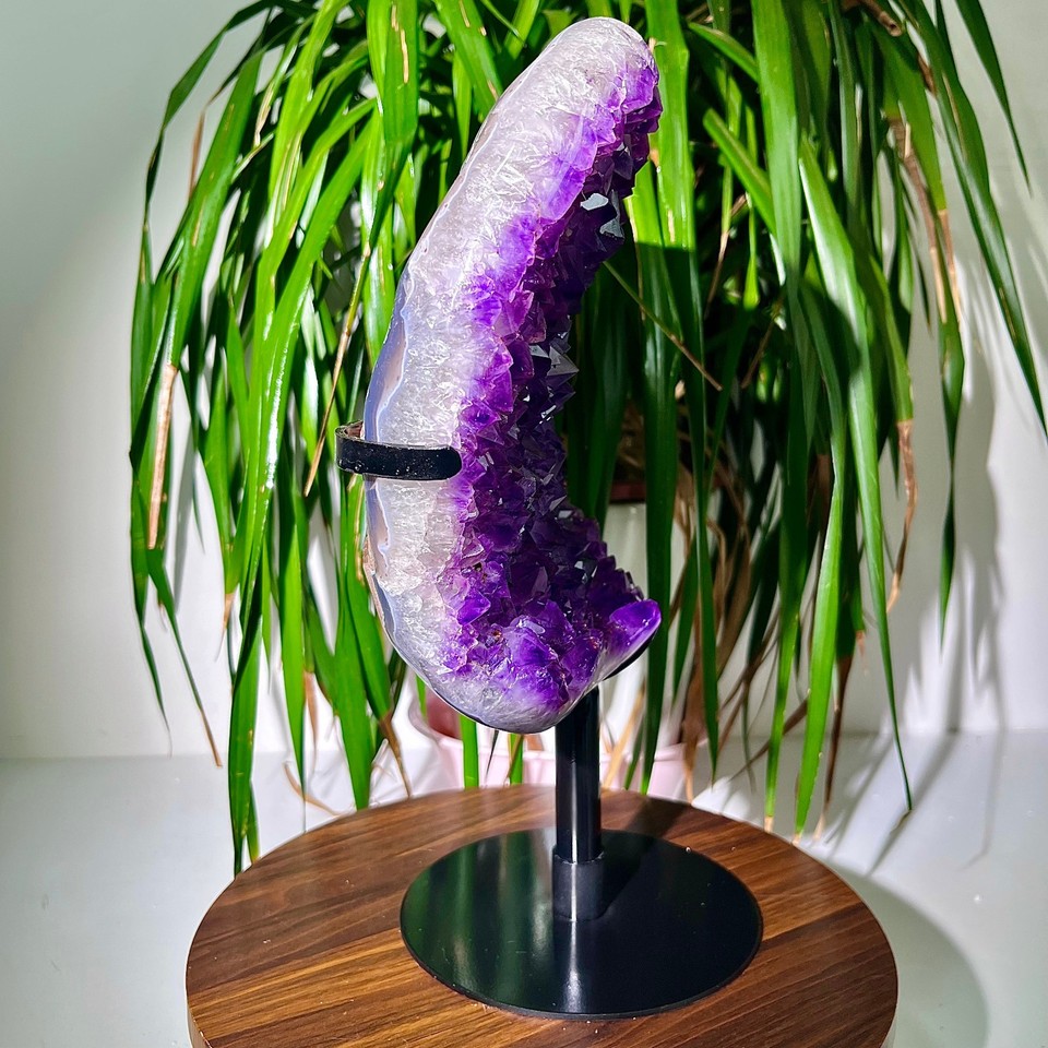 15.52LB Natural Amethyst Backbone Crystal Raw Ore Specimen Stone ...