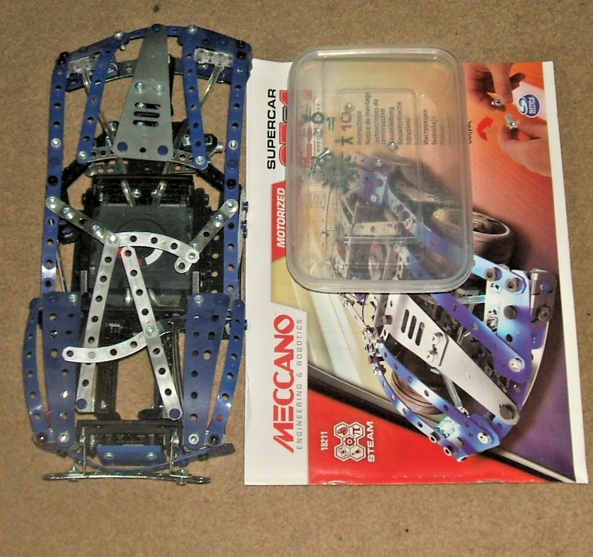 Meccano parts job lot, car, all there including motor | eBay UK