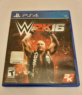 WWE 2K16 - W2K16 - PlayStation 4 - PS4 - Wrestling Game - Steve Austin ...