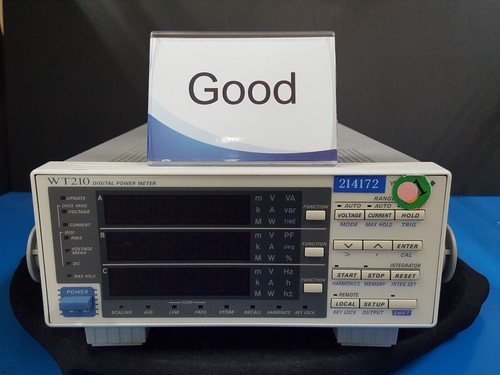 Yokogawa WT210: Digital Power Meter , 760401-F/C2 (7882) | eBay