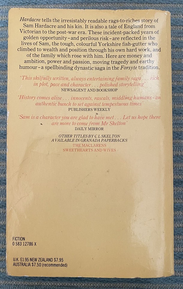 Hardacre by Skelton, C.L. Paperback Book - Now a TV series - Family ...