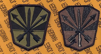 US Army Arizona Army National Guard ARNG OD Green & Black patch m/e ...