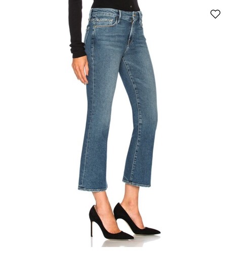 Frame Denim Le Crop Mini Boot jeans Sz 26" | eBay