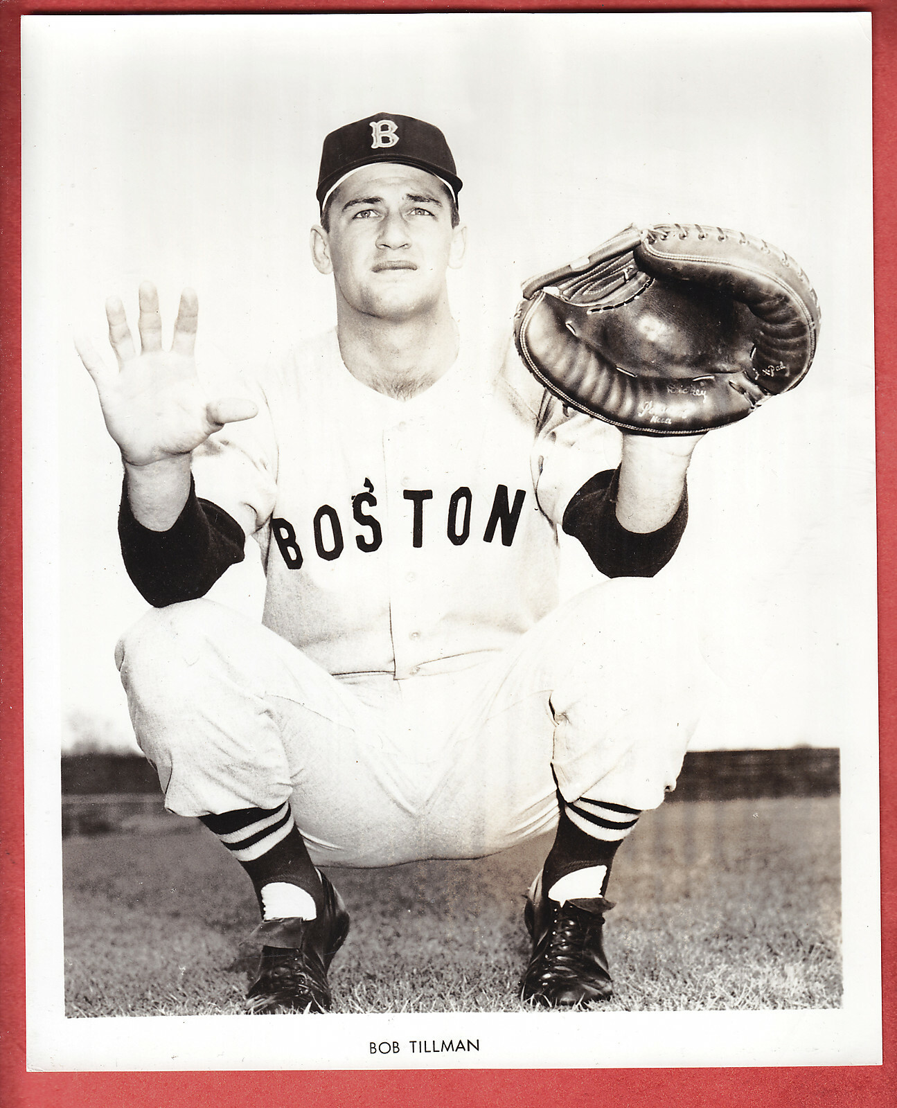 1962 RED SOX TEAM ISSUE GLOSSY 8 X 10 BOB TILLMAN ROOKIE | eBay