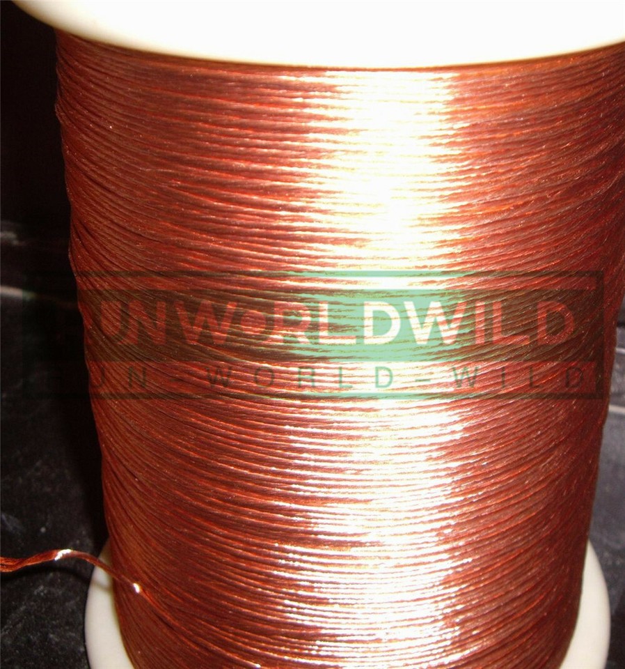 Litz Wire 60/36 Enameled copper wire twisted-pair AWG36 X 60 Strands | eBay