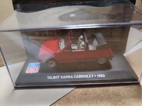 talbot simca samba cabriolet 1/43 ixo altayz neuve en boite blister ...