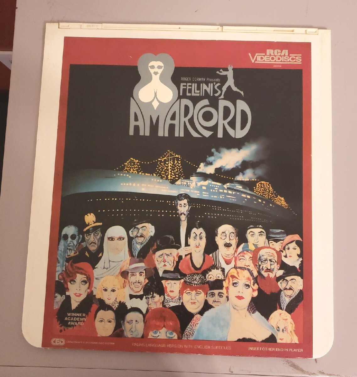 Capacitance Electronic Disk - Roger Cormn Presents Fellini's Amarcord ...