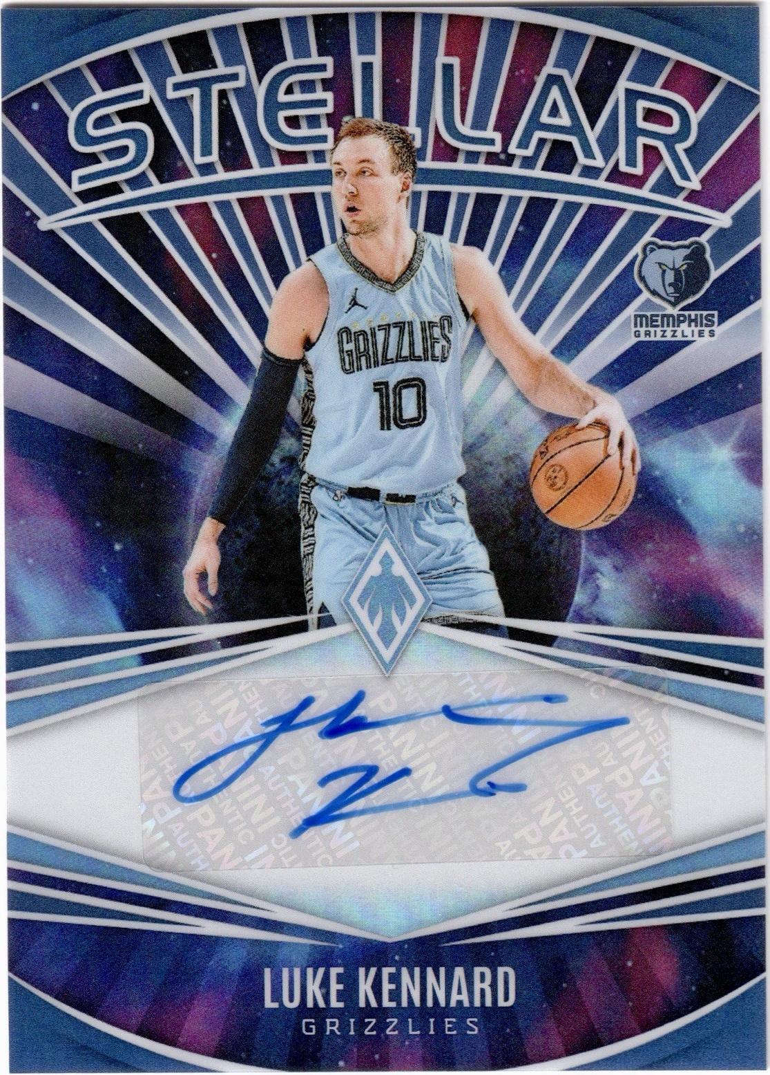 2023-24 Panini Phoenix - Stellar Signatures Luke Kennard #SS-LKK Purple ...