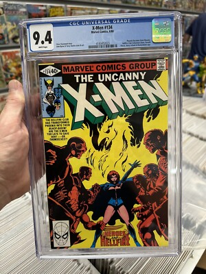 Uncanny X-Men 134 CGC 9.4 NM , 1st Dark Phoenix, J. Byrne (Marvel 1980 ...