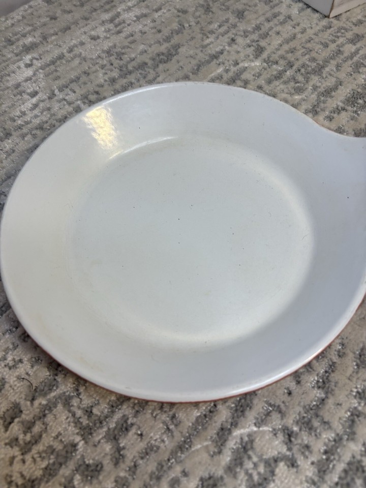 COPCO Denmark Vtg Michael Lax Design Cast Iron Enamel 7.5” Skillet ...
