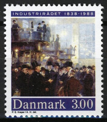 Denmark 1988, 150th Anniv of Association of Danish Industries set MNH ...