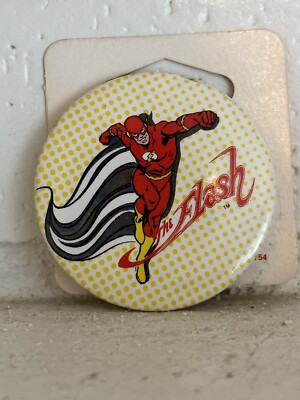 The Flash 1982 DC Comics Button/Pin Vintage 2” | eBay