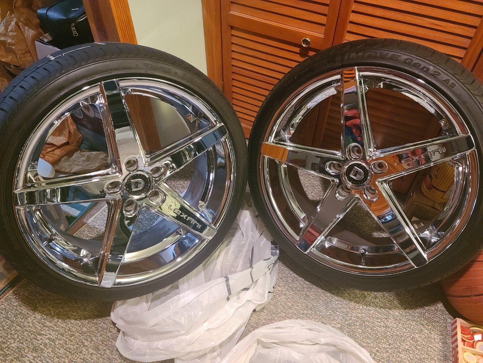Lexani R-Four 20in Chrome Rims w/ Tires (Lightly Used) | eBay