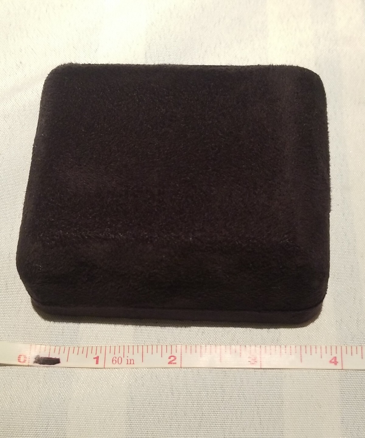 Tiffany Co Empty Black Suede Jewelry Box 4”x3.25”x1.25” h ,Free ...