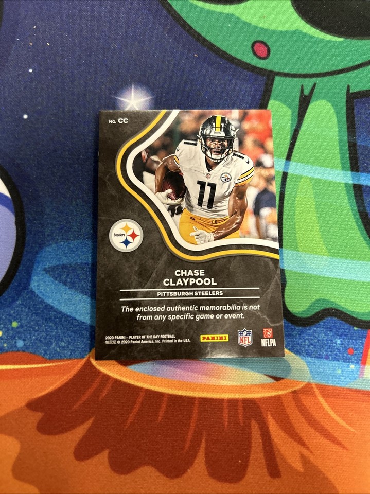 2020 Panini Player Of The Day Football Chase Claypool Patch /99 ZC | eBay