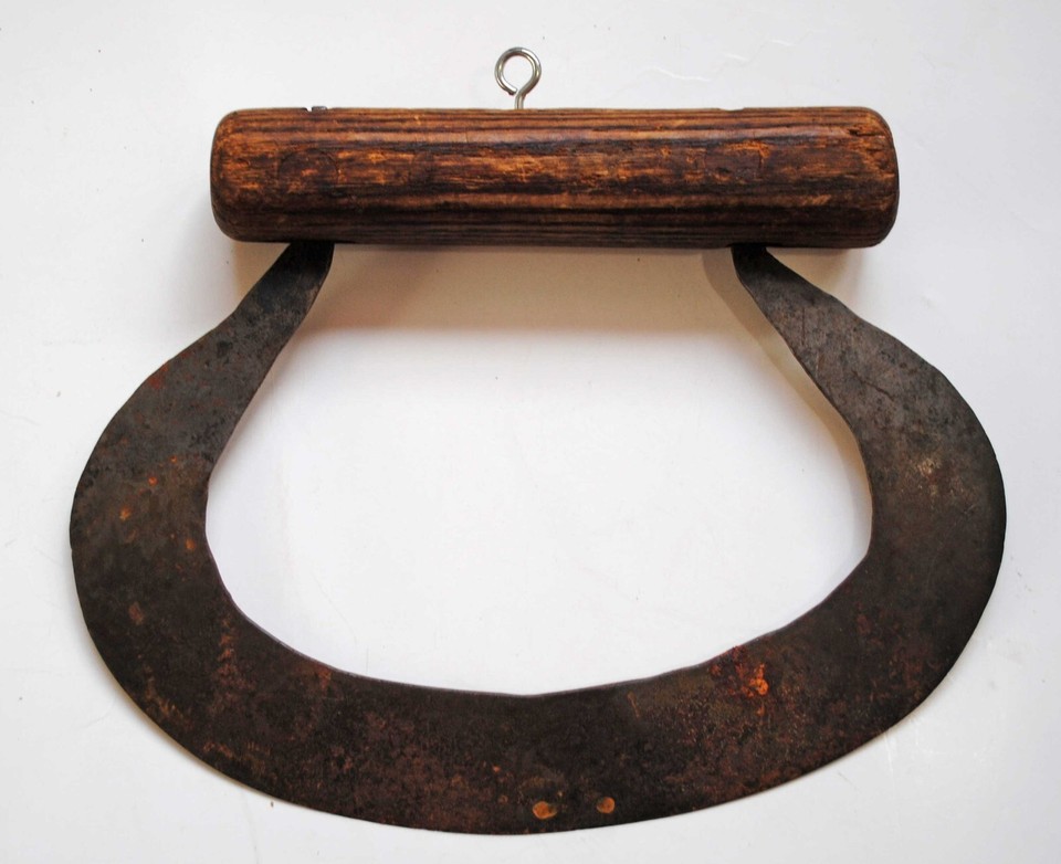 Antique Herb Choppers, Lot of 4, Primitive Forged Iron, Farmhouse Find ...