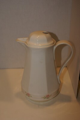 Vintage THERMOS Christa 430 Coffee Butler/Carafe/Pot (80s) FLORAL ...