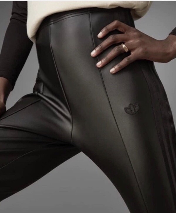 Adidas original Size small Leather Stirrup Pants NWT | eBay