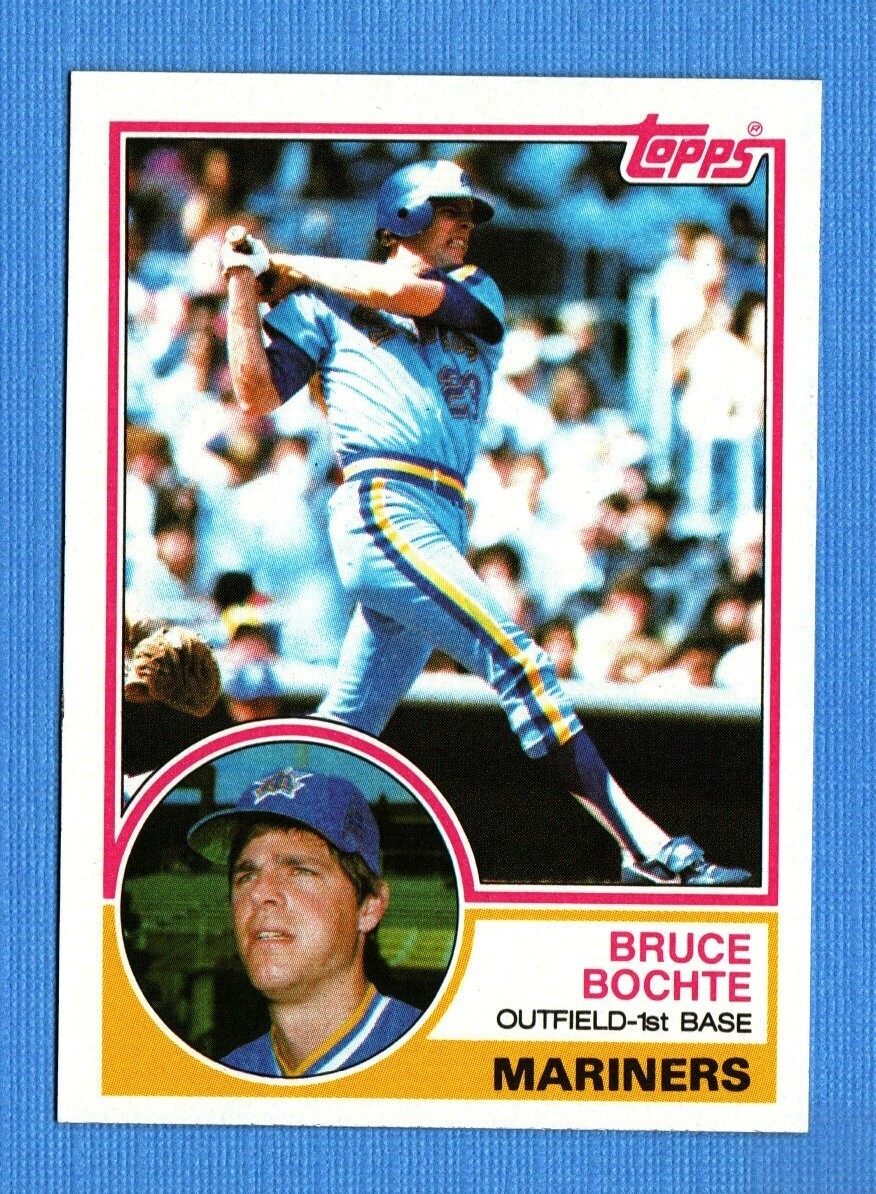 1983 Topps #28 Bruce Bochte Mariners | eBay