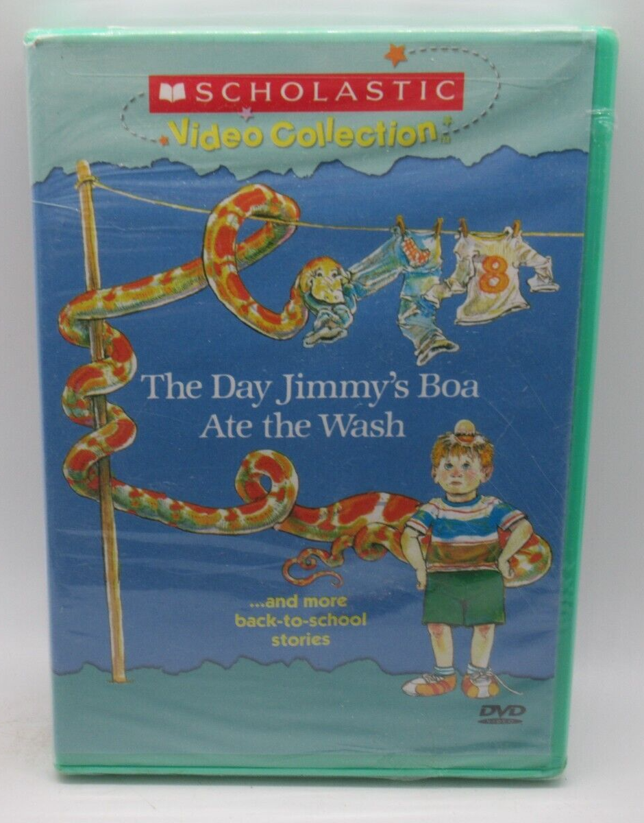 SCHOLASTIC - THE DAY JIMMY'S BOA ATE THE WASH & MORE TALES ANIMATED DVD ...