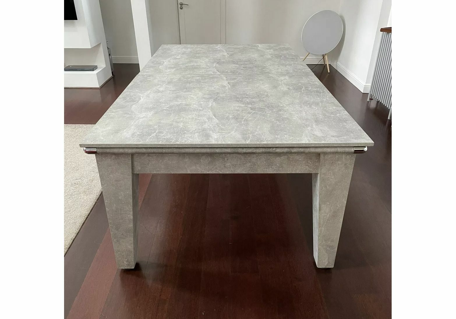 New 7ft Italian Grey Cheltenham Diner Slate Pool Dining Table ...