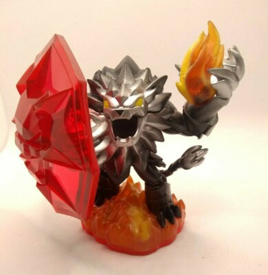 Dark Wildfire Fire Trap Master Strong Defense Skylanders Trap Team ...