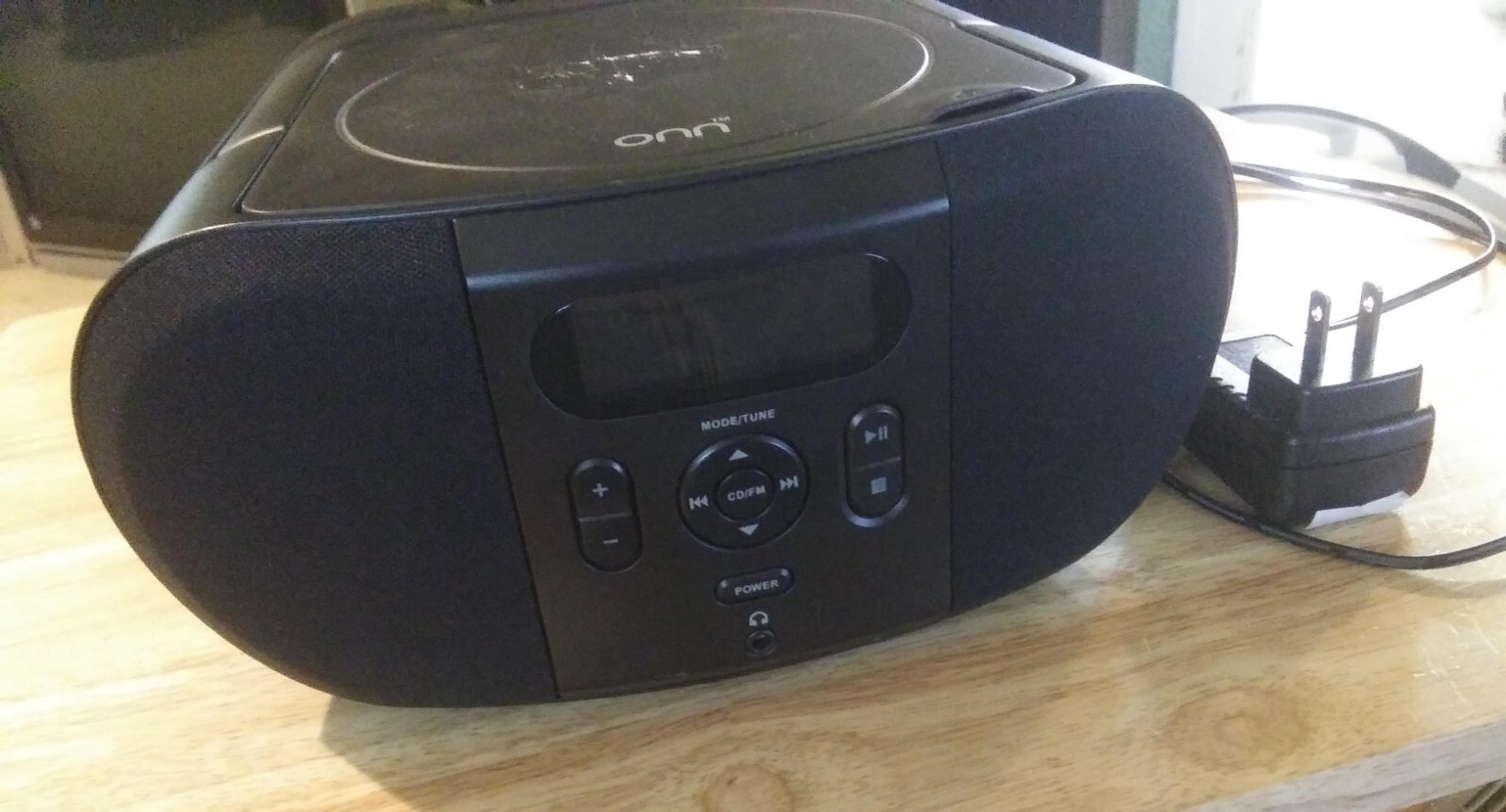 ONN Portable CD Boombox with Digital FM Radio - Black (OND19AAA02) | eBay