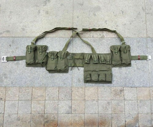Military Surplus Chinese Type 63 Rifle Combat Webbing Bandolier Gear ...