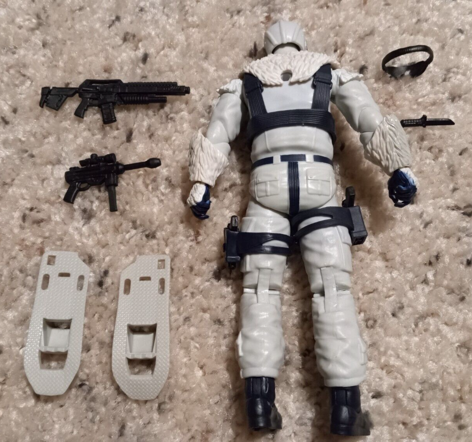 GI Joe Classified Snow Serpent - Basic Load Out! - BLACK PACK! Rare ...