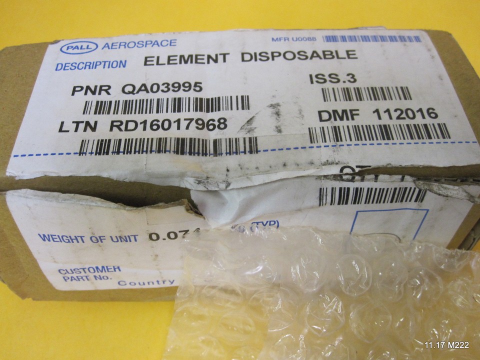 PALL Industrial Disposable Hydraulic Thrust Reverser V2500 Filter | eBay