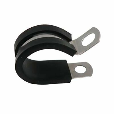 3/8” Cable Clamp Stainless Steel Insulated Rubber Cushioned – Cable ...