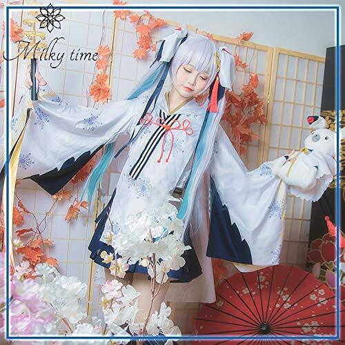 Snow Miku with Wig 2018 Yukitancho Shrine Maiden VOCALOID Hatsune Miku ...
