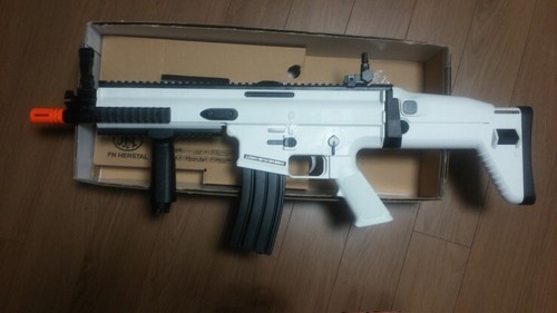 Academy FullSize Airsoft Spring Power BB Blaster Replica Toy FN SCAR-L ...