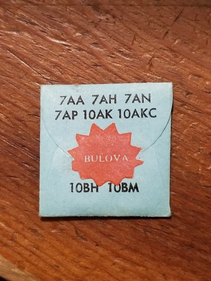 Bulova 7AK #56 Balance Staff NOS | eBay