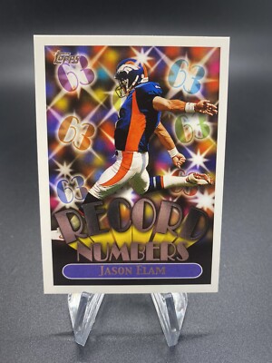 1999 Topps Record Numbers Silver Denver Broncos Football Card #RN10 ...