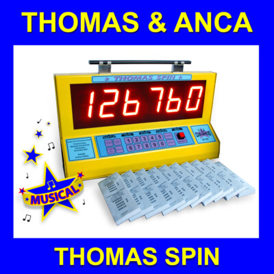 Raffle Machine random number selector Thomas Spin Electronic Tote ...